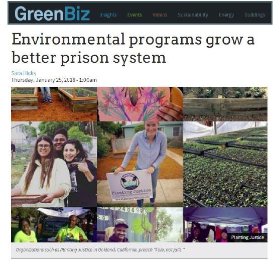 Environmental programs grow a better prison system | Sustainability in Prisons Project